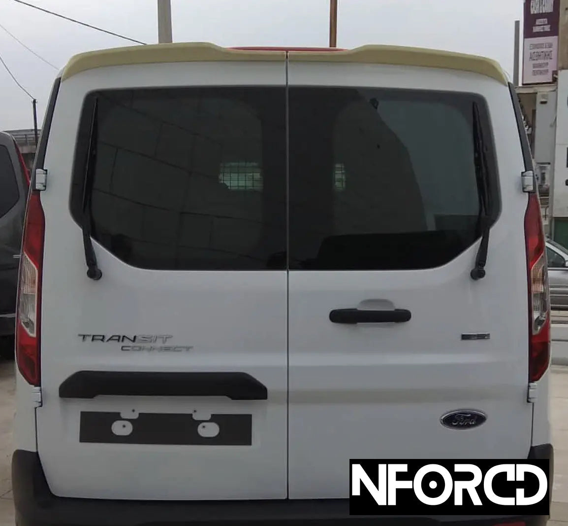 Ford Transit Connect Rear Roof Spoiler / Tailgate Wing - KSB ABS Roof ...