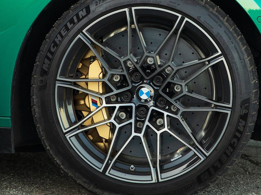 Genuine BMW M Carbon Ceramic Brake Retrofit Kit (CCB) - Gold Calipers ...