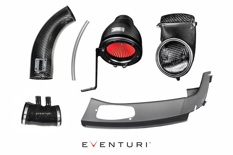 Eventuri V2 Carbon Fibre (Carbon Fiber) Cold Air Intake / Induction Ki ...
