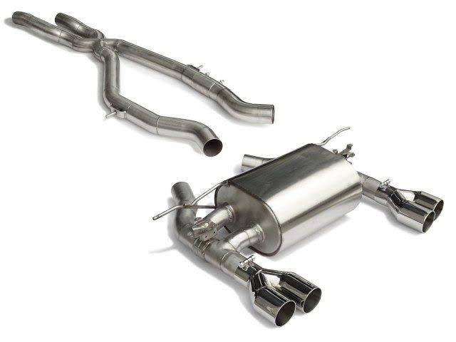 AC Schnitzer Valved Sports Exhaust Rear Silencer/Back Box (Axle-Back ...