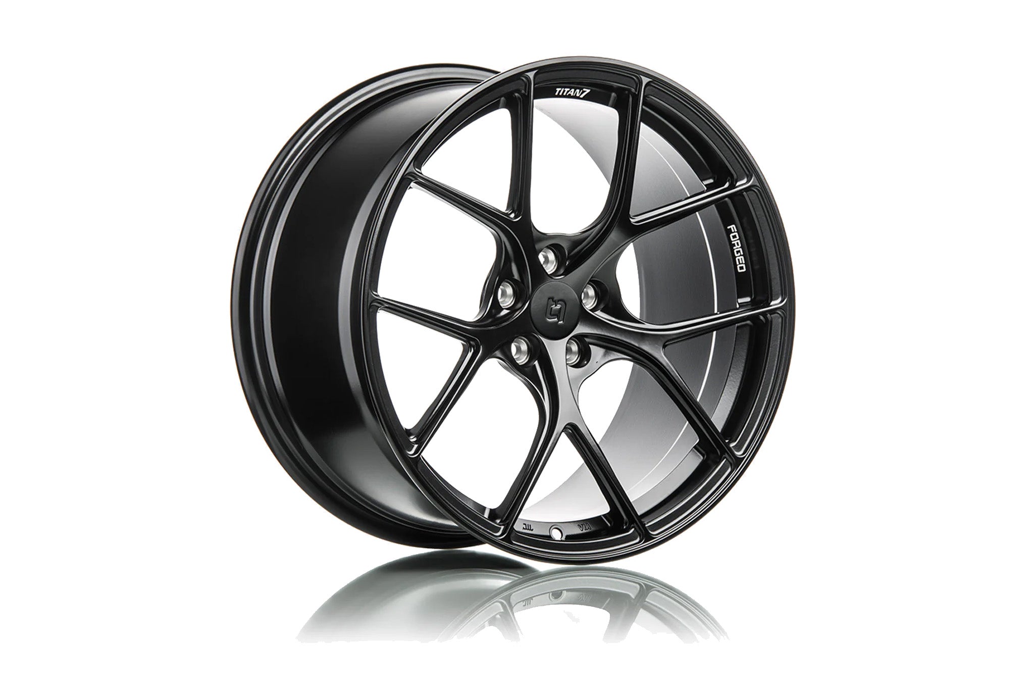 Titan 7 T-S5 Forged Monoblock Wheels - Split 5 Spoke Lightweight Alloy ...